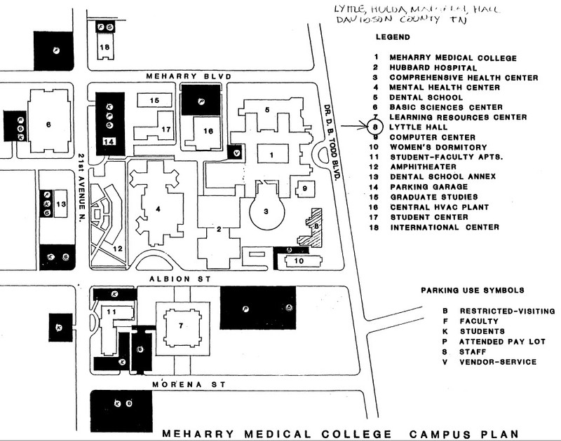Lyttle Hall at Meharry Medical College - Clio